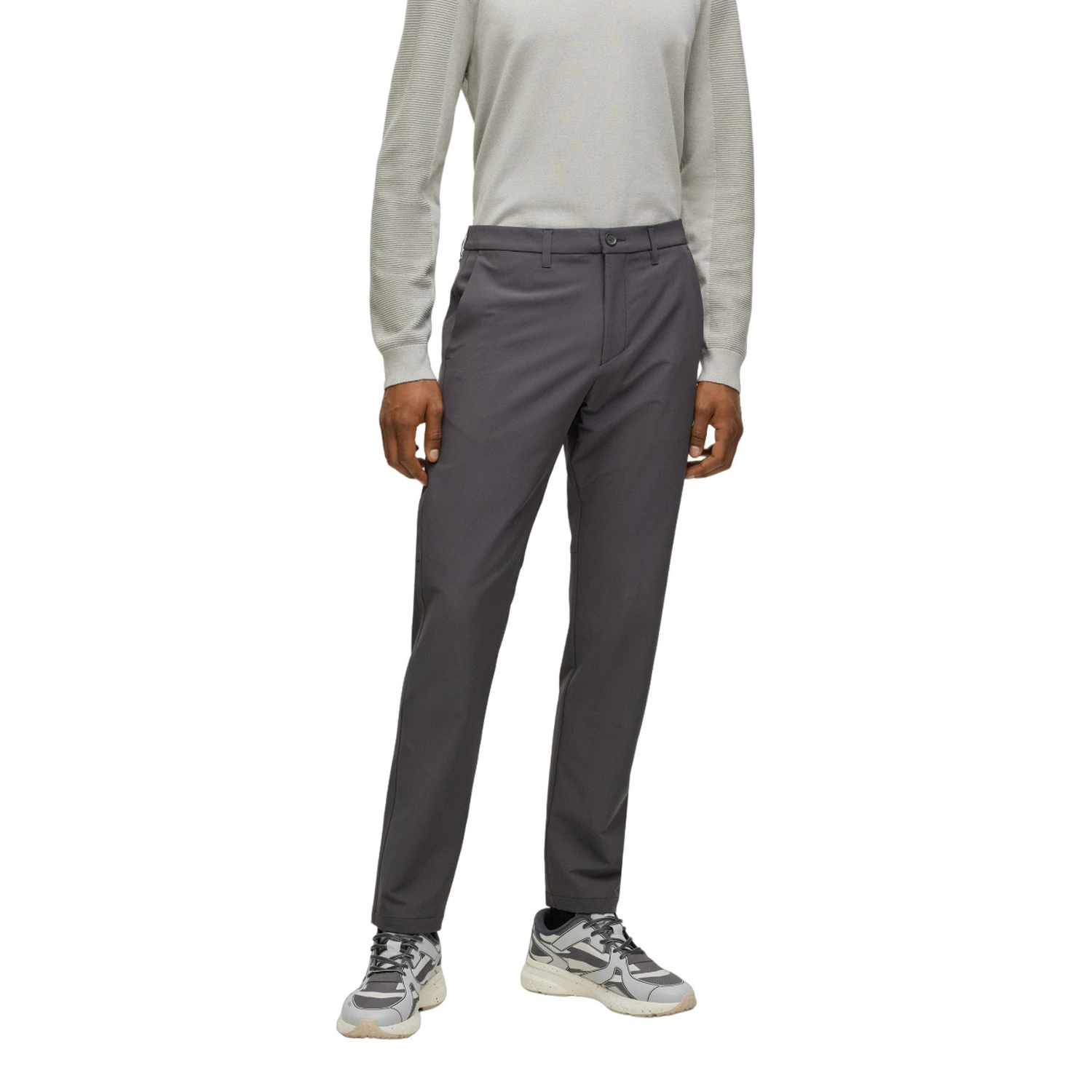 Мужские графитовые брюки BOSS Style T Commuter-Reg размер 48 купить в ...